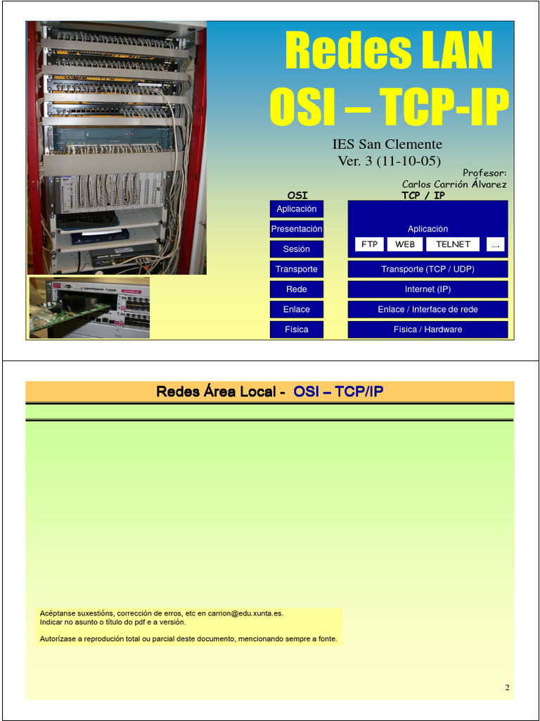 Modelo OSI TCP IP | PDF