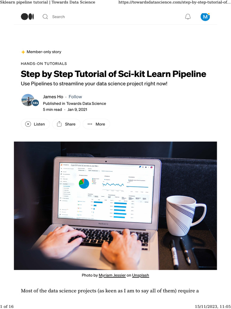 Sklearn Pipeline Tutorial Towards Data Science | PDF | Teaching Methods & Materials | Computers