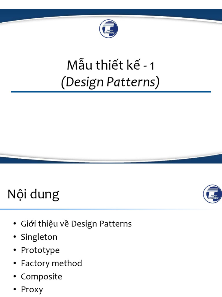 12-Design Patterns 1 | PDF