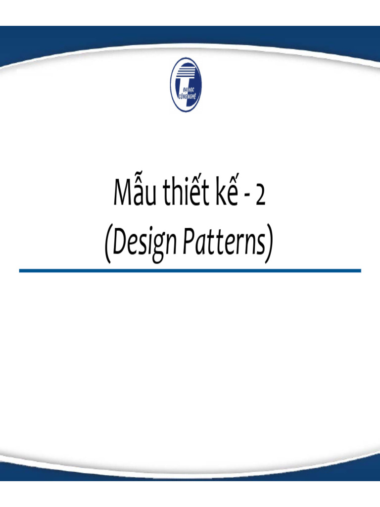 12-Design Patterns 2 (2023) | PDF