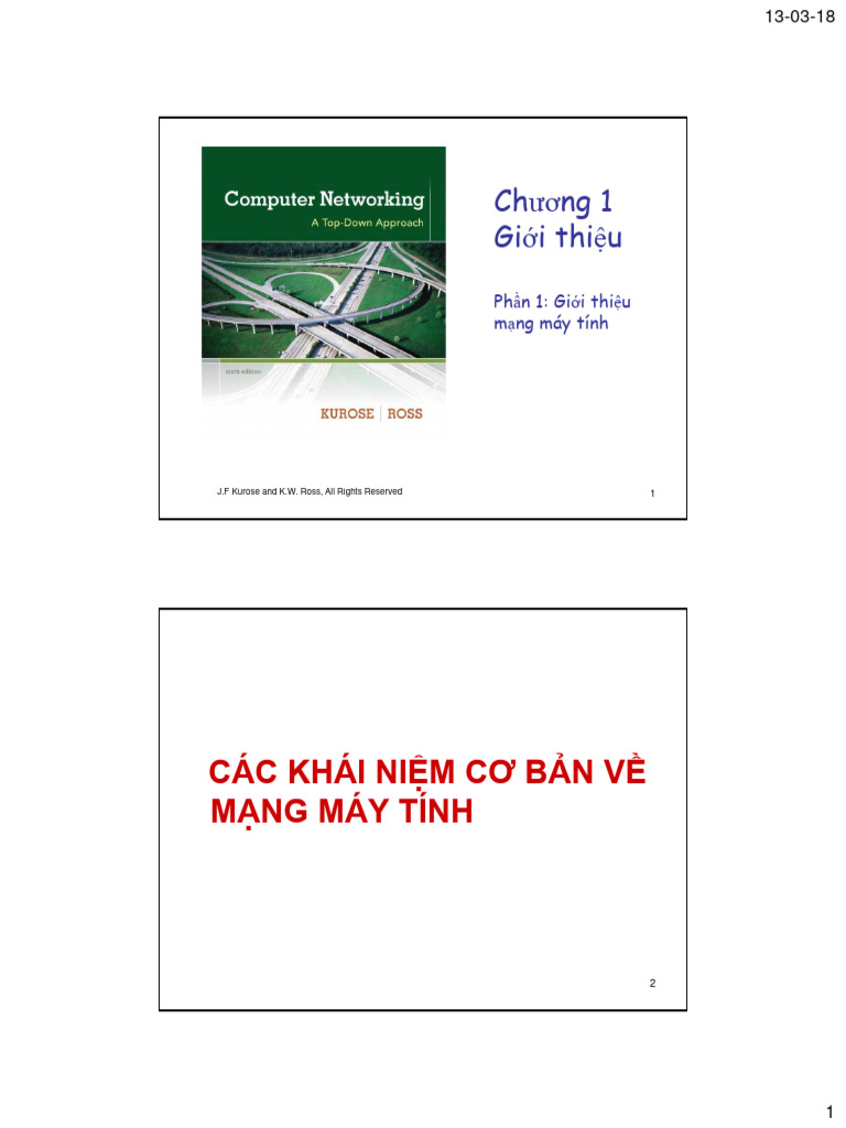 00 Chuong - Gioi Thieu Chung Ve MMT | PDF