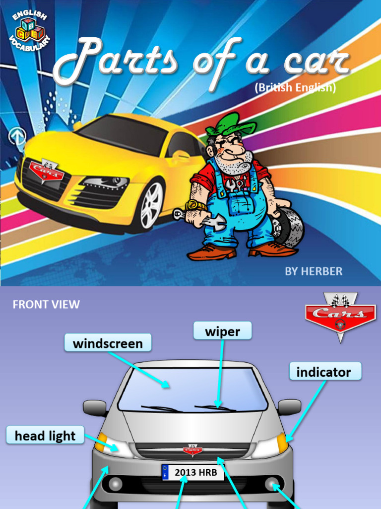 Car Parts Identification Guide | PDF | Wheeled Vehicles | Vehicles