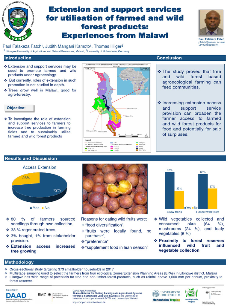 Fatch Malawi Tropentag 2022 Poster Final | PDF | Forests | Agriculture