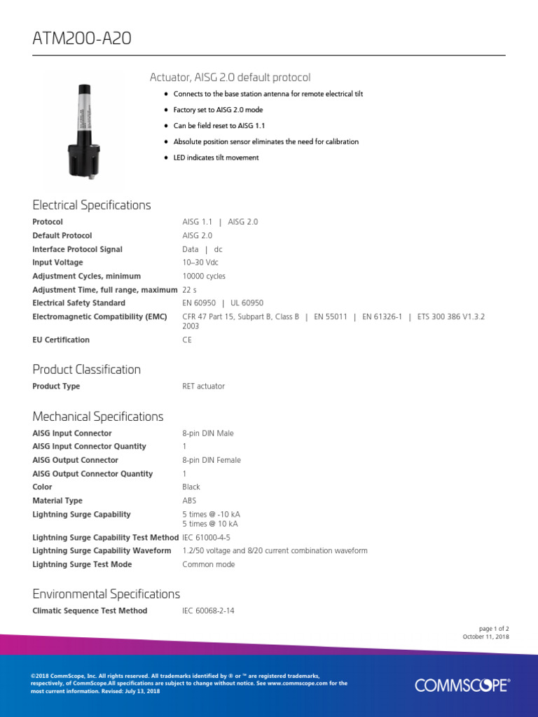 Atm200 A20 | PDF | Electrical Engineering | Electricity