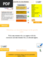 Mutations Updated Recap by Amoeba Sisters | PDF | Genetic Code | Point ...