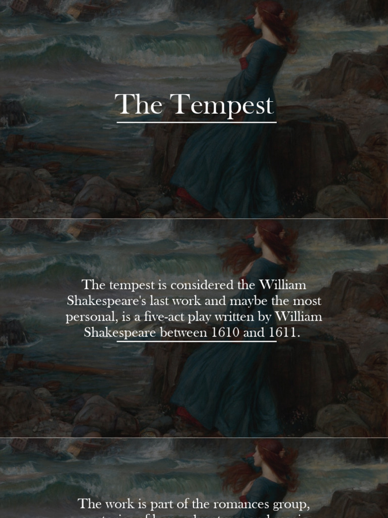 The Tempest | Download Free PDF | The Tempest