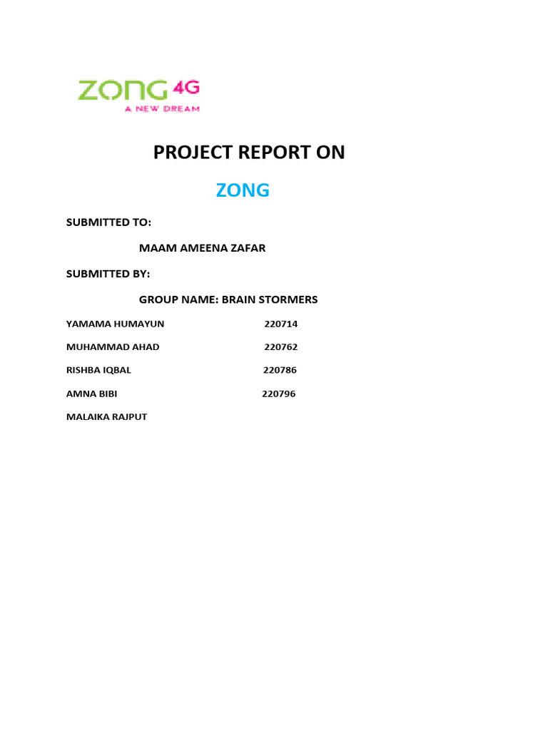 Zong Coverage and Services Overview | PDF | Telecommunications