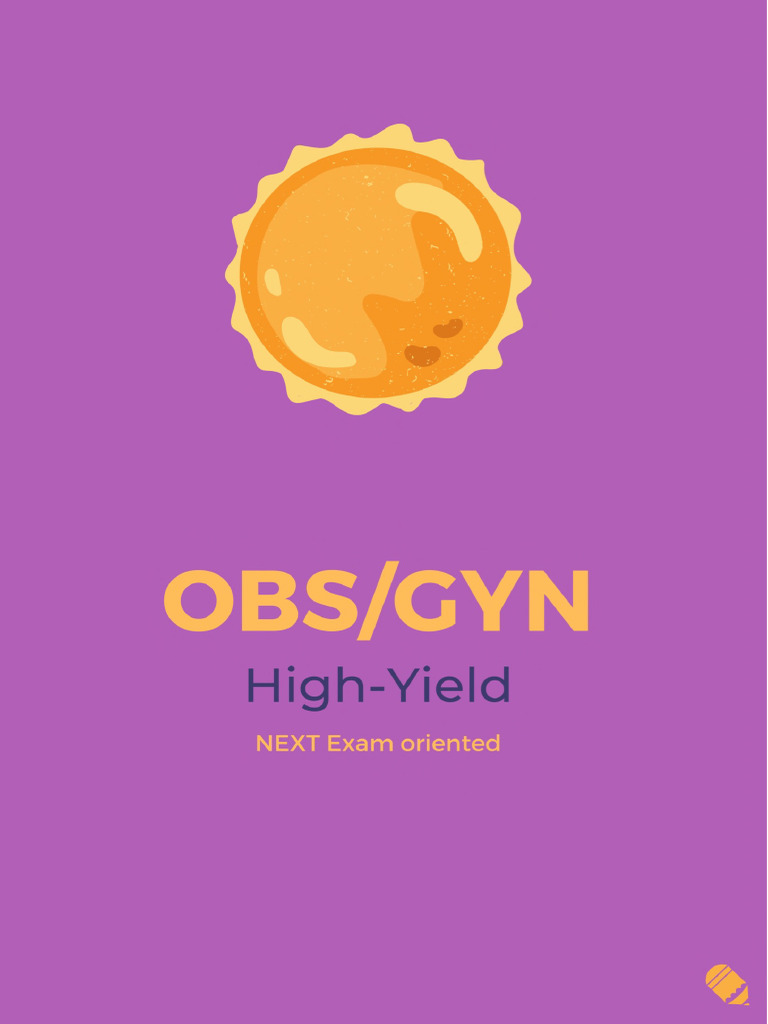 OBGY High Yield | PDF