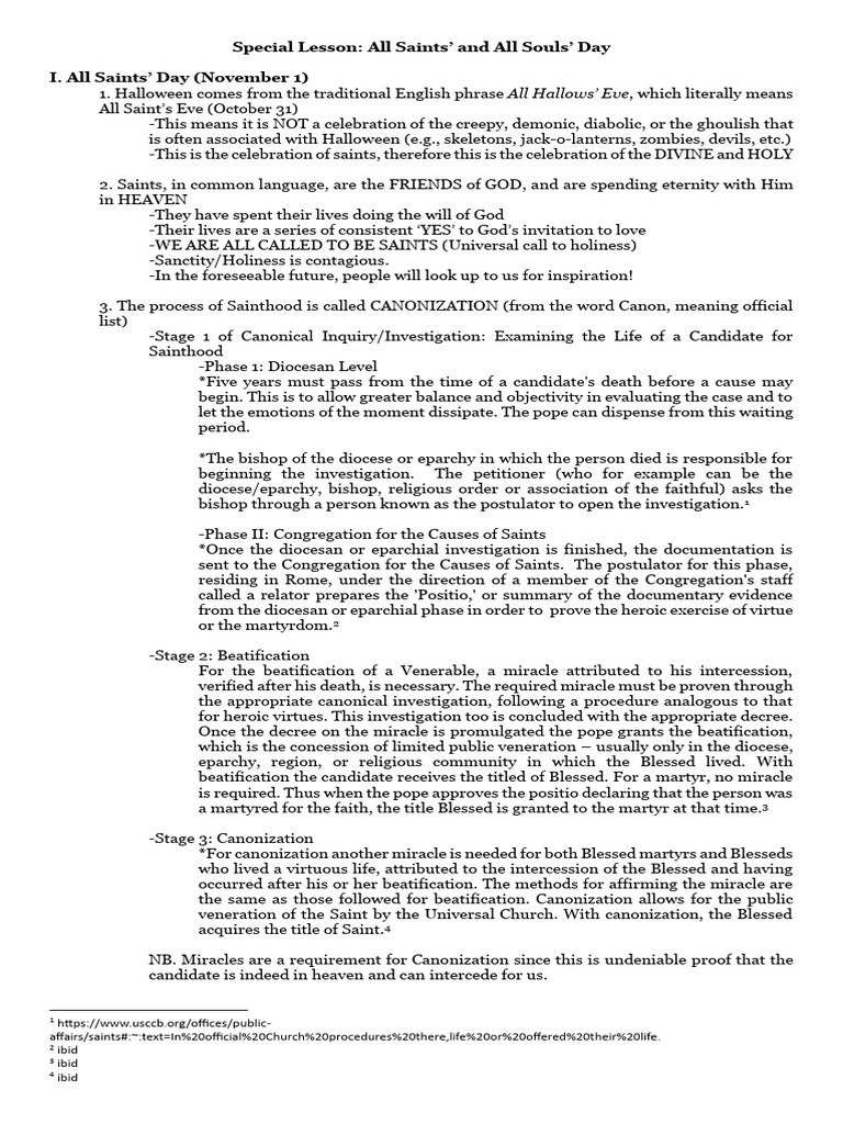 SLASa ASDay | PDF | Saint | Religious Belief And Doctrine