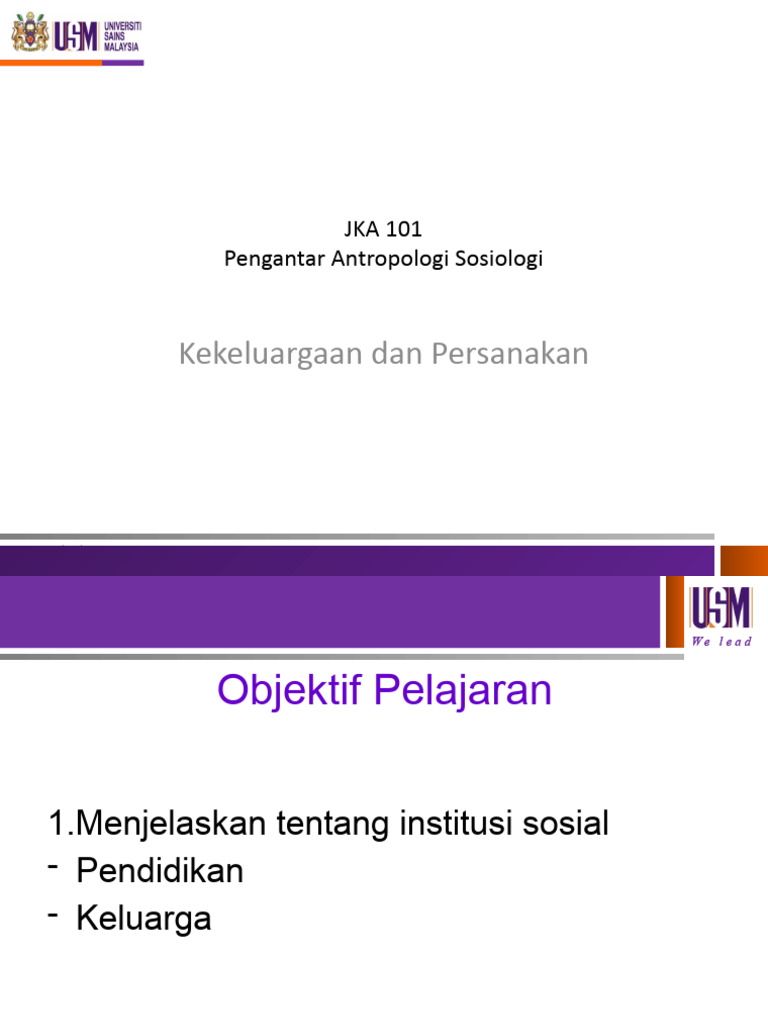 Institusi Sosial Keluarga | PDF