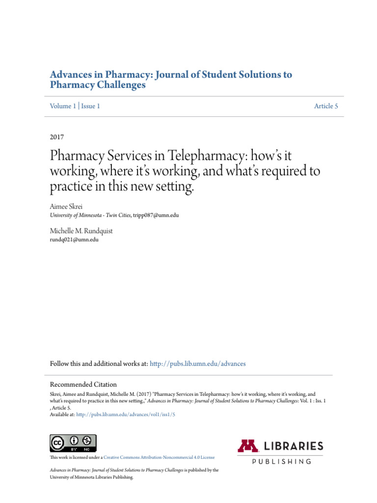 Advances 5 | PDF | Pharmacy | Medical Prescription