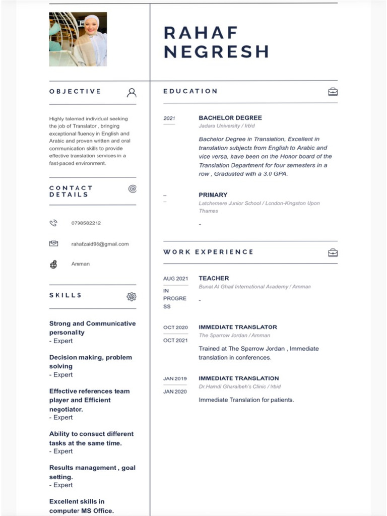 Recent CV | PDF