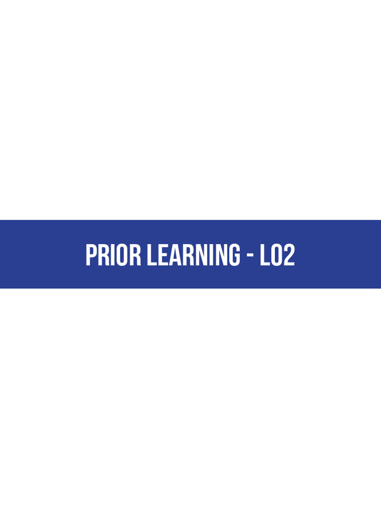 3 Unit LO2 | PDF | Career & Growth