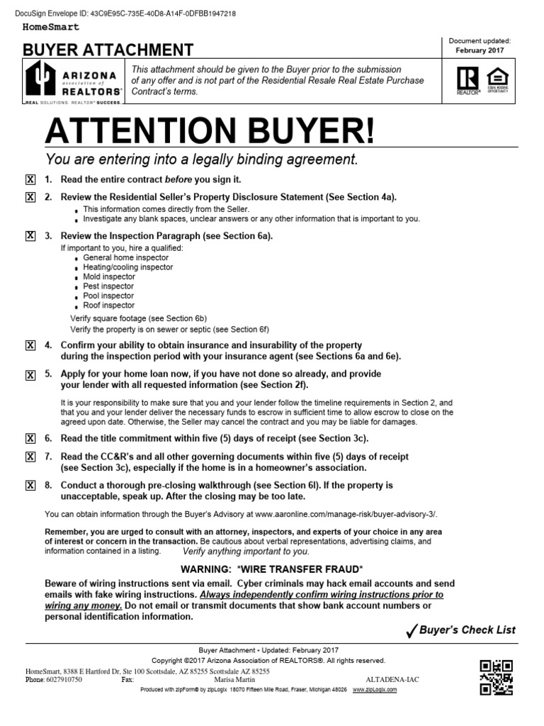Residential Purchase Contract - 02 - 17 | PDF | Title Insurance | Loans