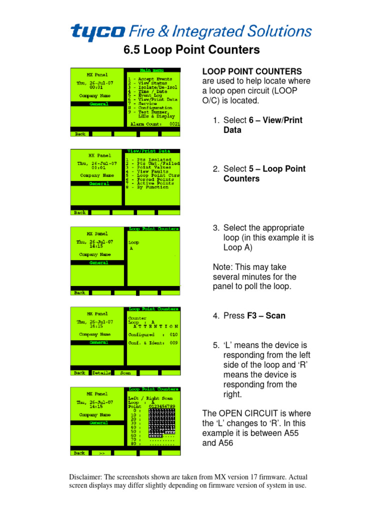 6.5 Loop Point Counters Ver 17 | PDF