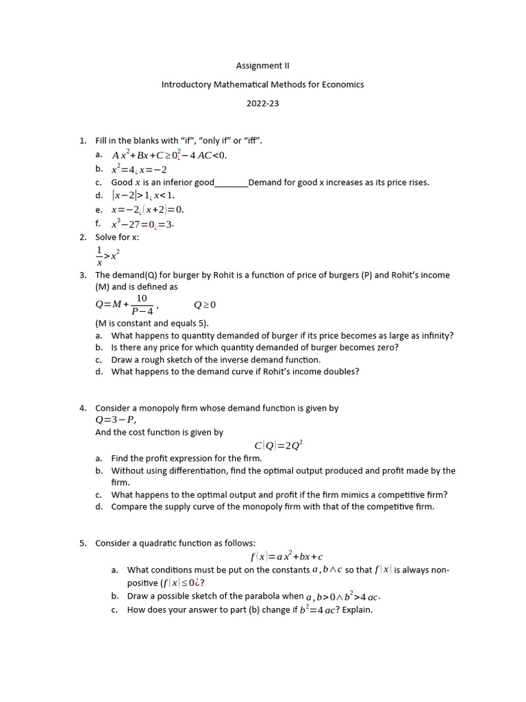 Assignment 1_Unit 2 | PDF Assignment 1_Unit 2 | PDF