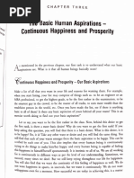 Understanding Basic Human Aspirations | PDF | Consciousness | Happiness