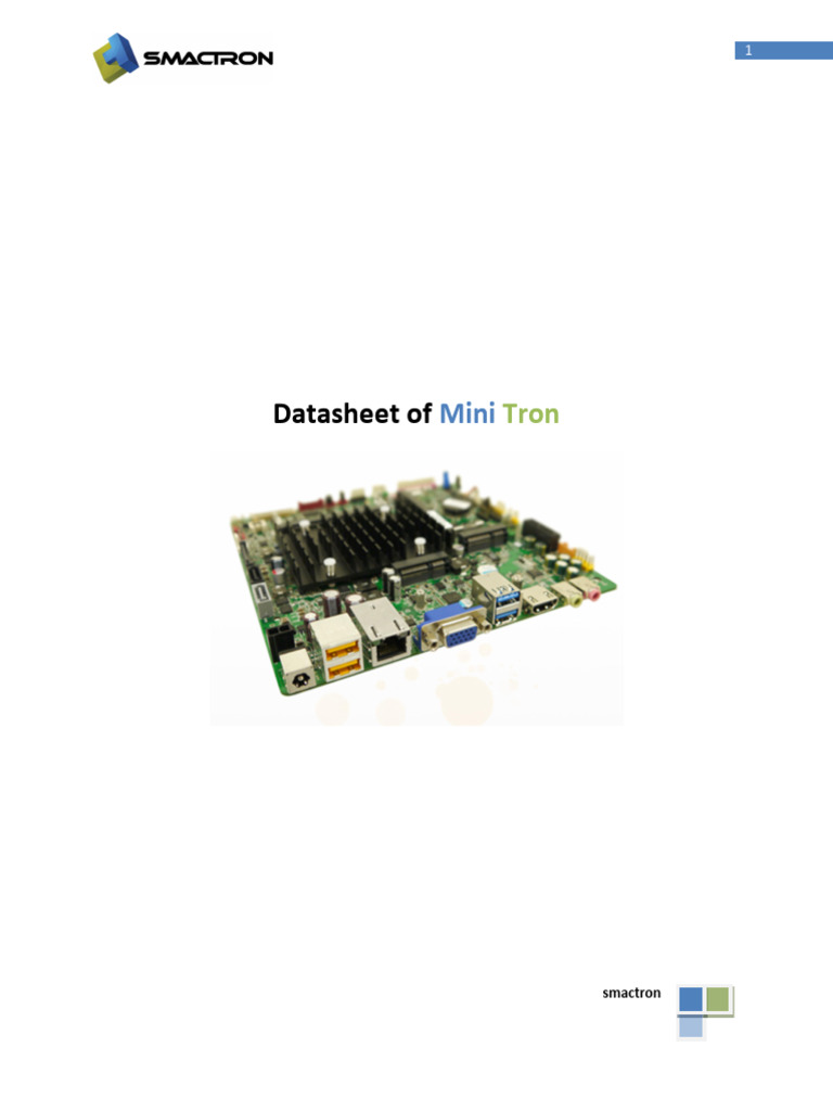 Mini Tron Series | PDF | Physical Layer Protocols | Computer Networking