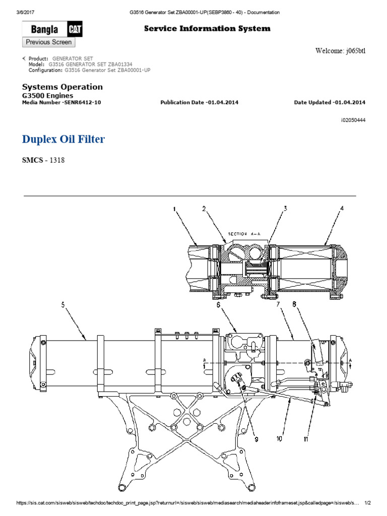 Duplex Oil Filter | PDF | Valve | Gases