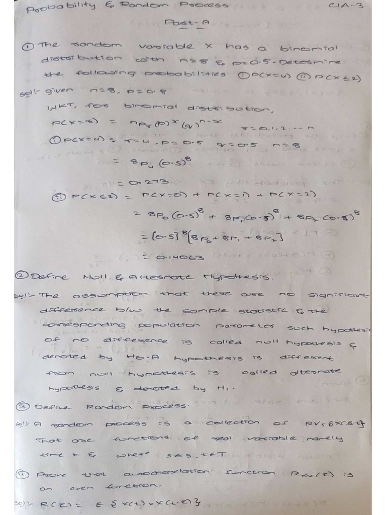 Maths Assignment | PDF