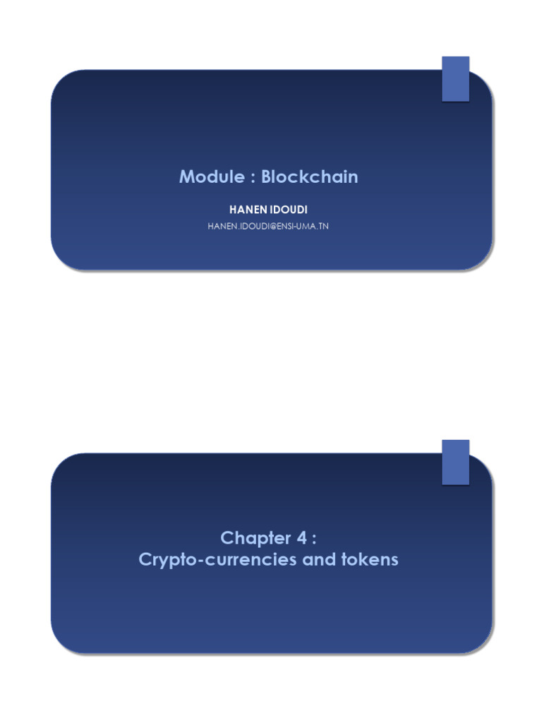 Blockchain Chap4 | PDF | Cryptocurrency | Distributed Computing
