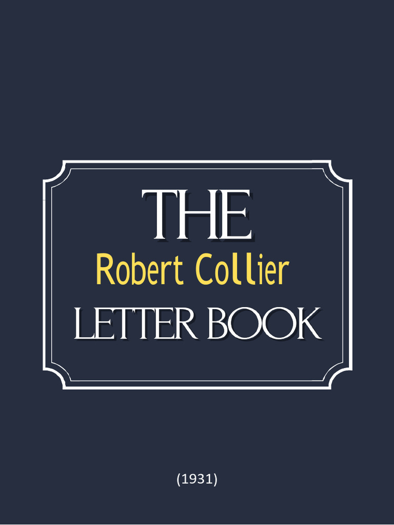 The Robert Collier Letter Book (Copy Classics) | PDF | Marketing | Imagem