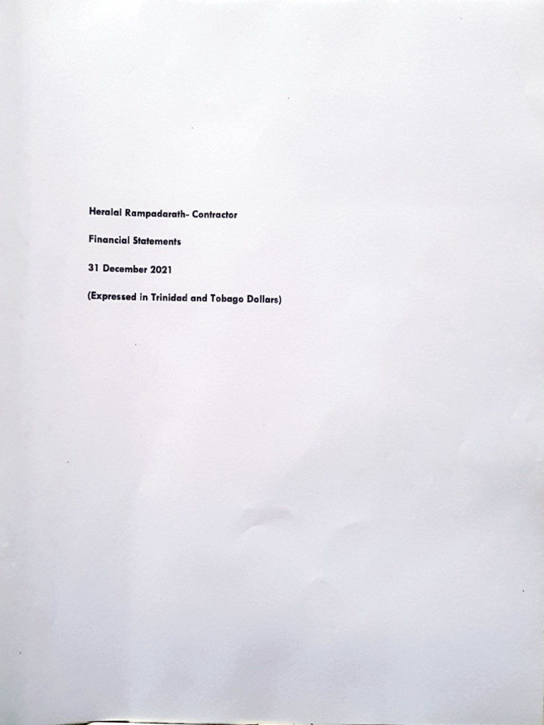 Financial Statements YE 31.12.21 | PDF | Financial Audit | Going Concern