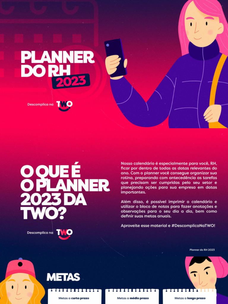 Planner Do RH | PDF
