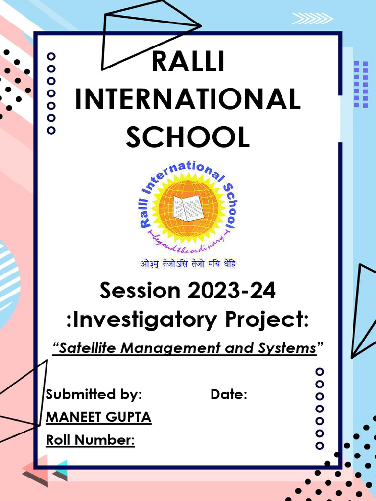 Cs Project File by Maneet Gupta Class 12 A1 | PDF | Parameter (Computer Programming) | Satellite