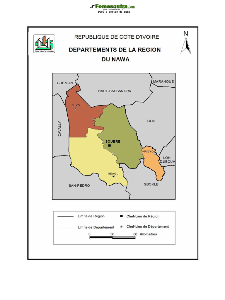 Carte de La Region de La Nawa | PDF