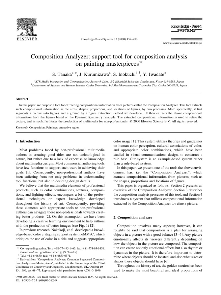 Tanaka 2000 | PDF | Visual Cortex | Principal Component Analysis