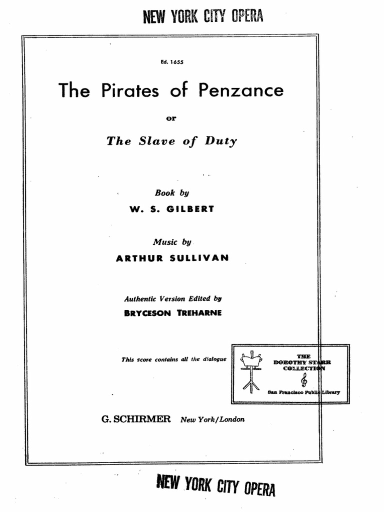 Pirates of Penzance | PDF