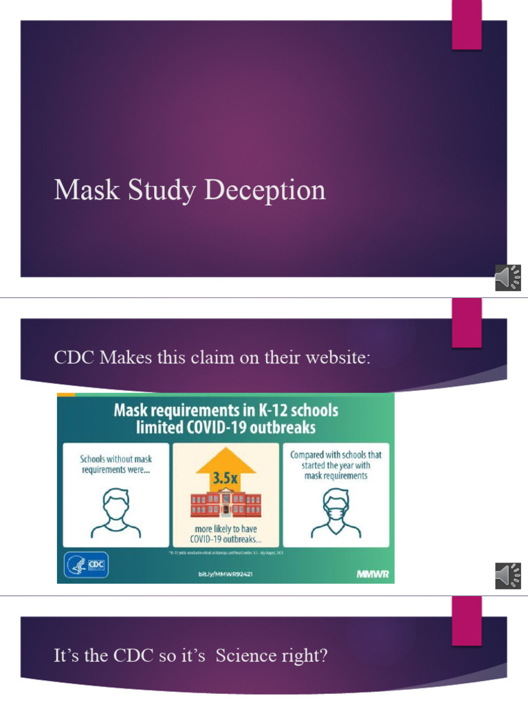 Mask Study Deception | PDF | Emergency Management | Viral Respiratory ...