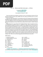 Na'vi Language Dictionary | PDF | Word | Lexicon