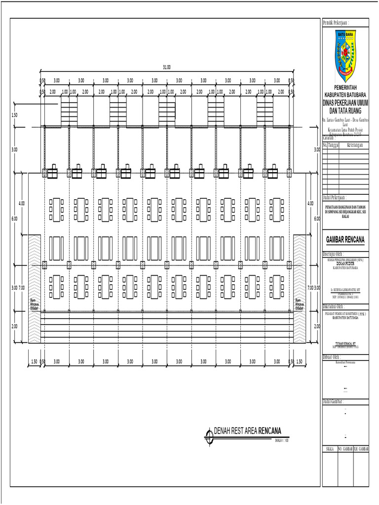Denah Rest Area Batubara | PDF
