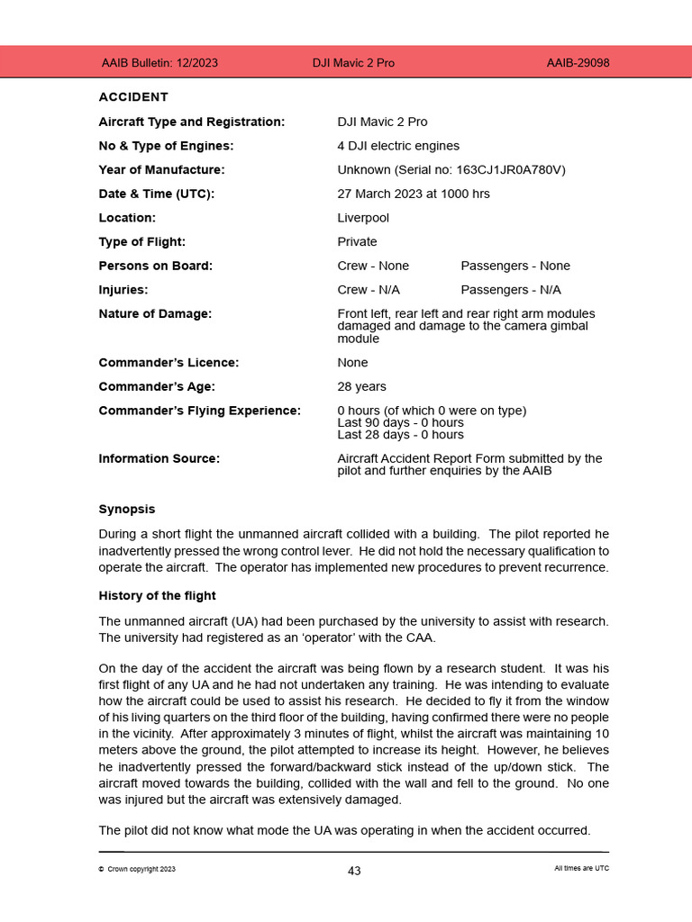 DJI Mavic 2 Pro UAS Registration N-A 12-23 | PDF | Unmanned Aerial ...