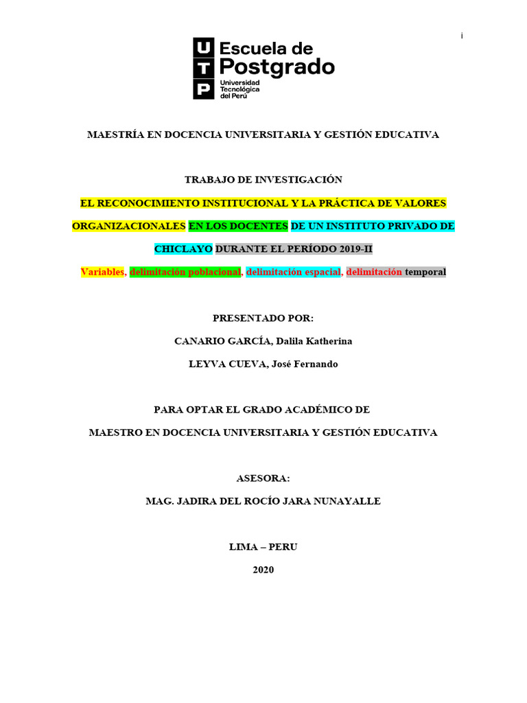 TI 2020 Dali Fer Mayo Summa Cume Laude | PDF | Maestros | Enseñando