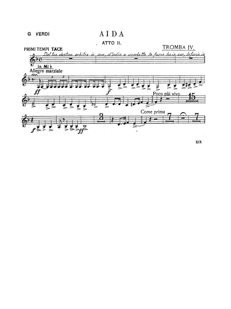 Aida Trompeta 4 | PDF