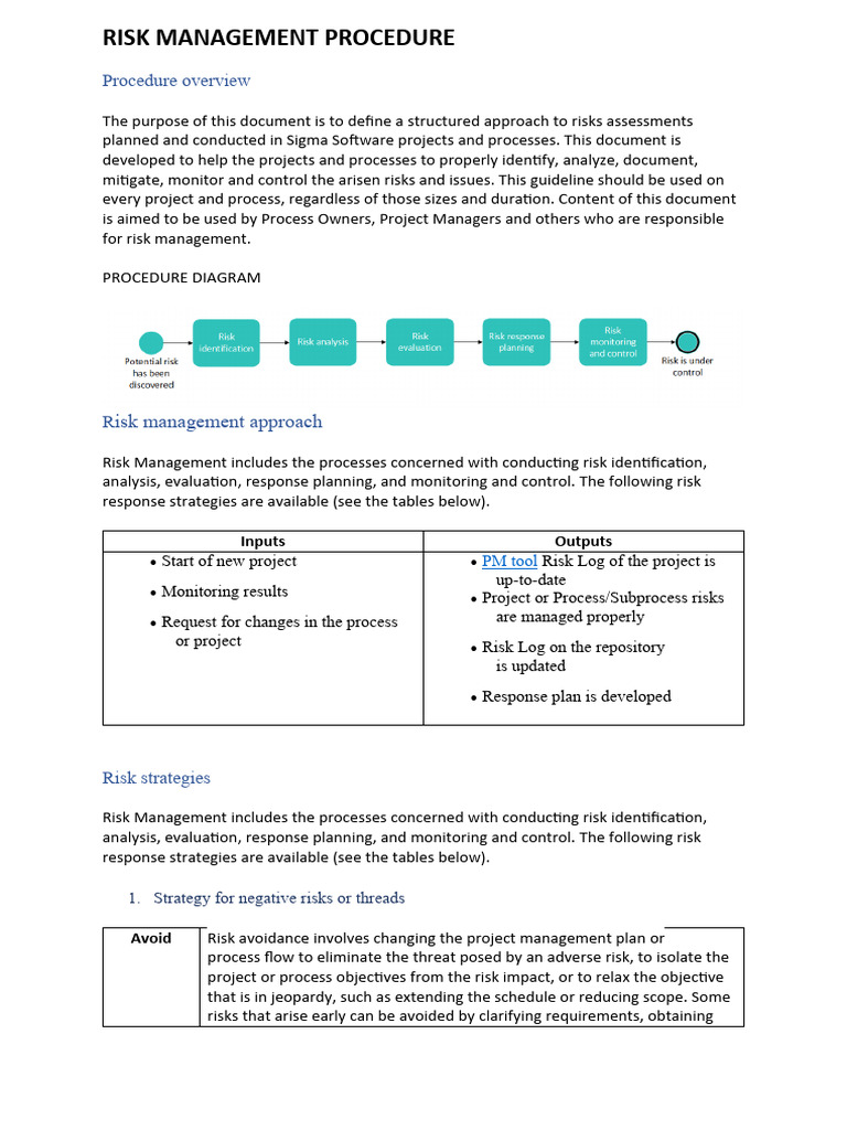 Risk Management | PDF | Risk | Risk Management