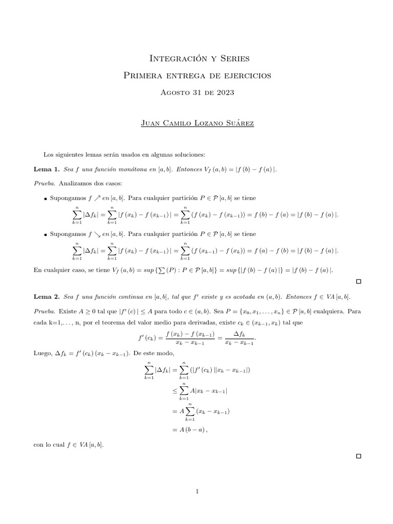 Solucionario Análisis matemático - Apóstol | PDF | Análisis | Álgebra abstracta