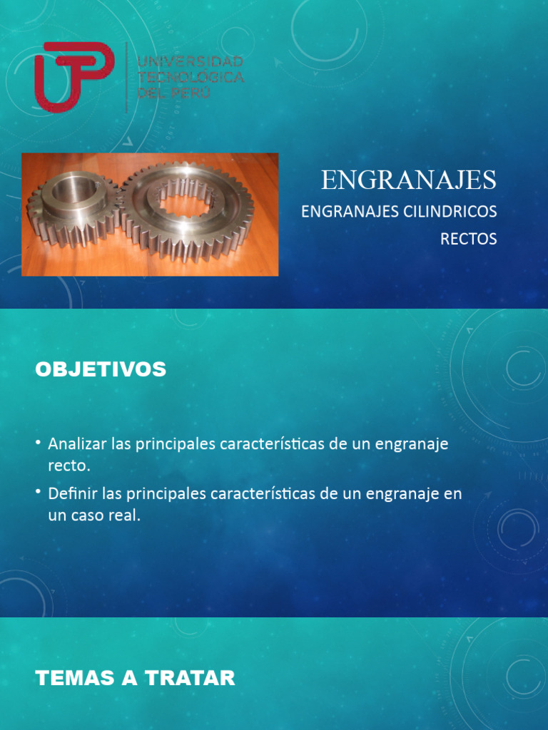 Engranes | PDF | Engranaje | Mecanica clasica