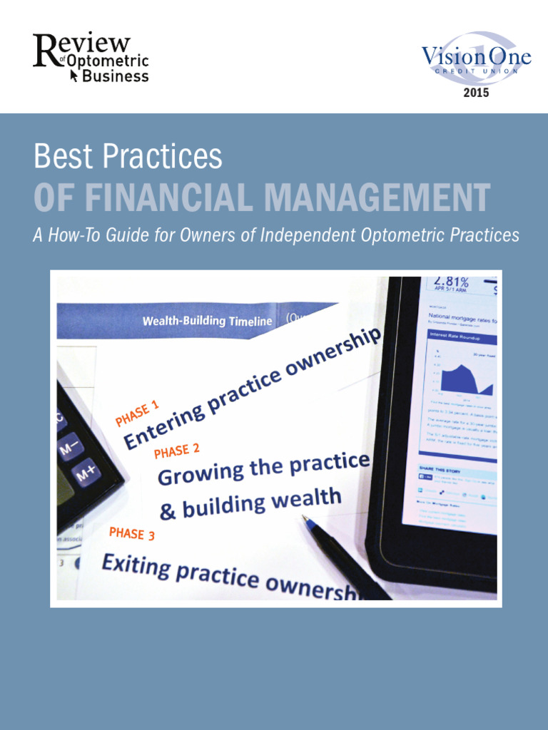 Financial Management Guide for Optometrists | PDF | Valuation (Finance ...