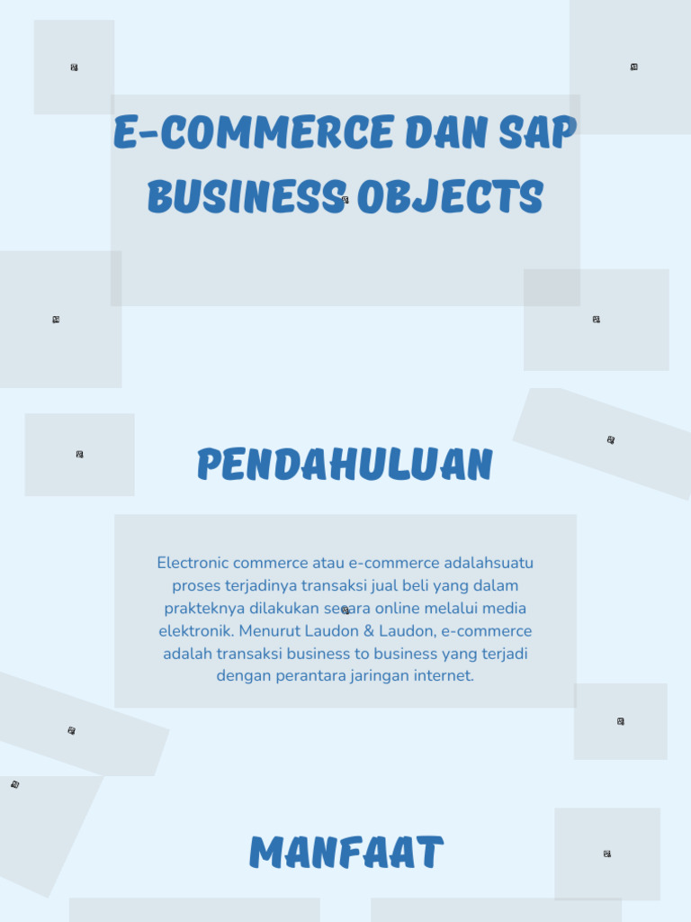 E-Commerce Dan Sap Business | PDF
