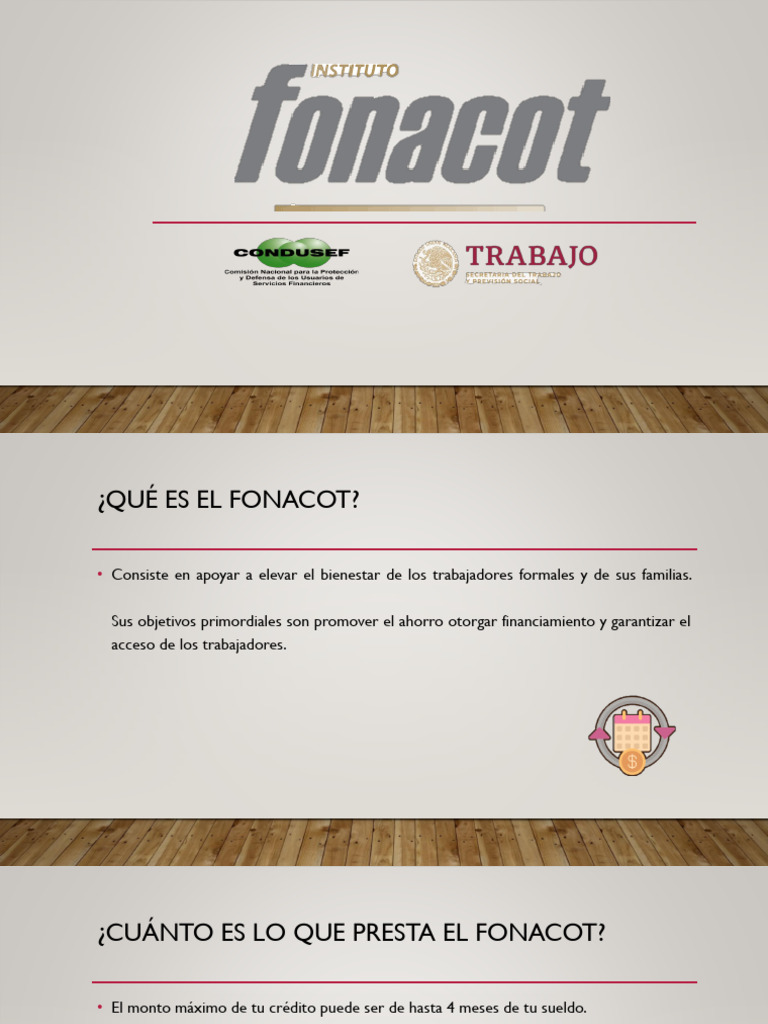 Guía sobre el Crédito FONACOT | PDF