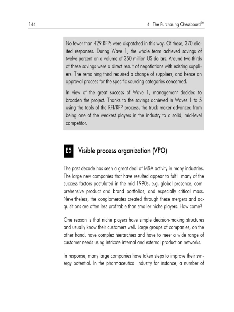 Efficient Procurement Strategies | PDF | Supply Chain | Mergers And ...