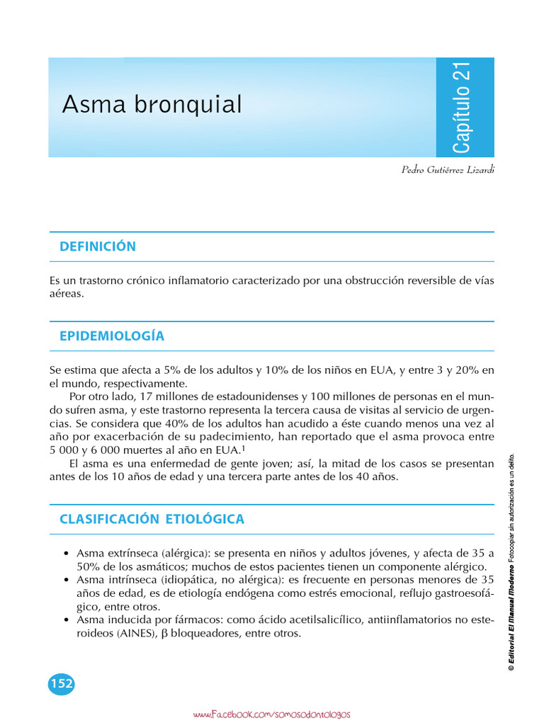 Asma | PDF | Asma | Especialidades Medicas