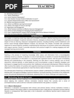 TRF Objectives 6-9 (SET 5 ANSWERS) | PDF | Teachers | Learning