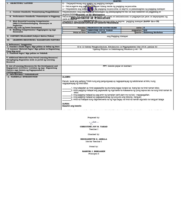 Q2 - Esp-Week3 Day2 | PDF