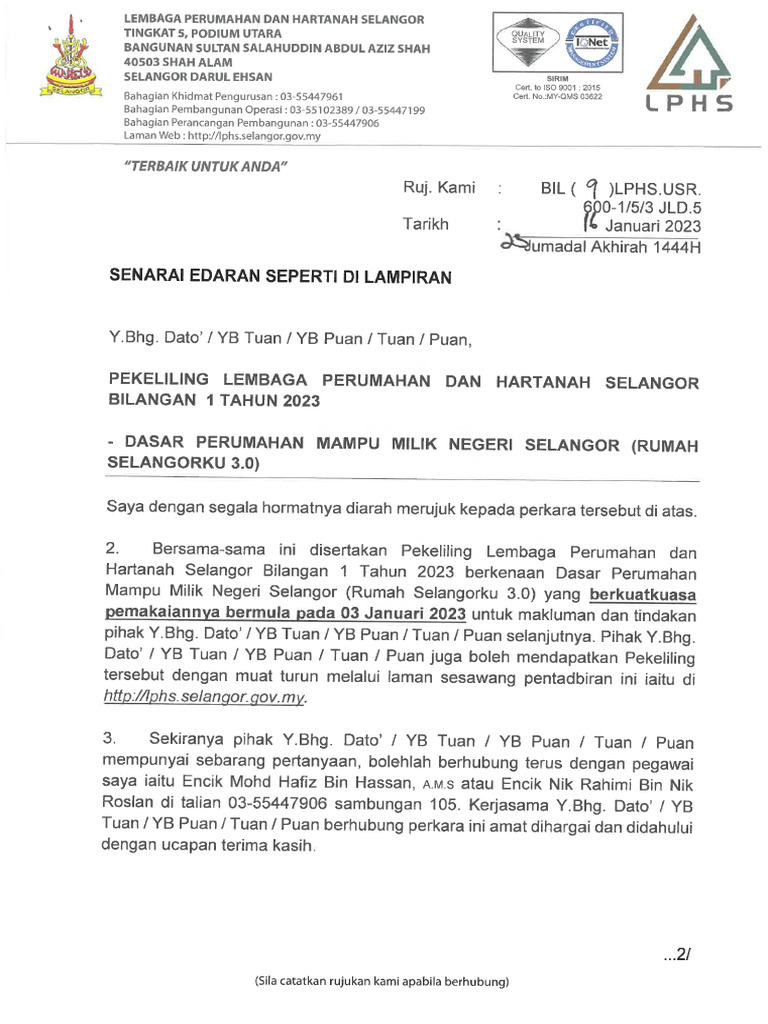 Dasar RSKU 3.0 - Jan2023 | PDF