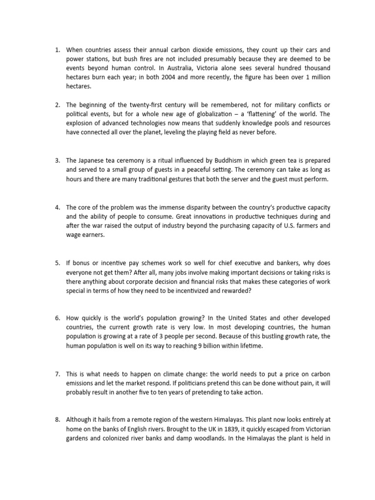 Read Aloud Task | Download Free PDF | United Nations | International Relations